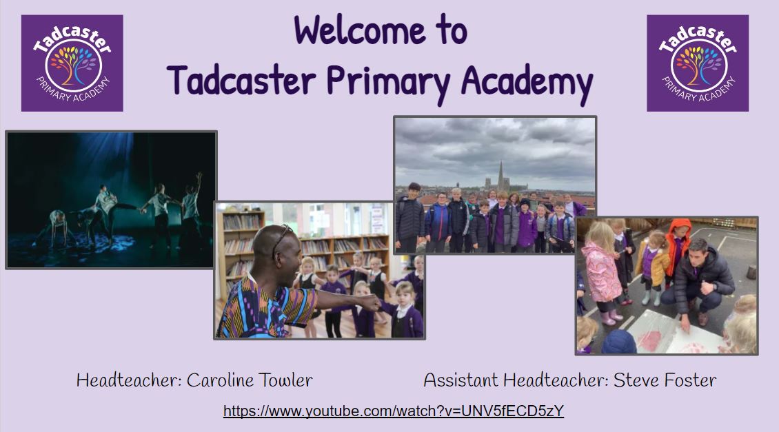 EYFS Parent & Carer Information – Tadcaster Primary Academy